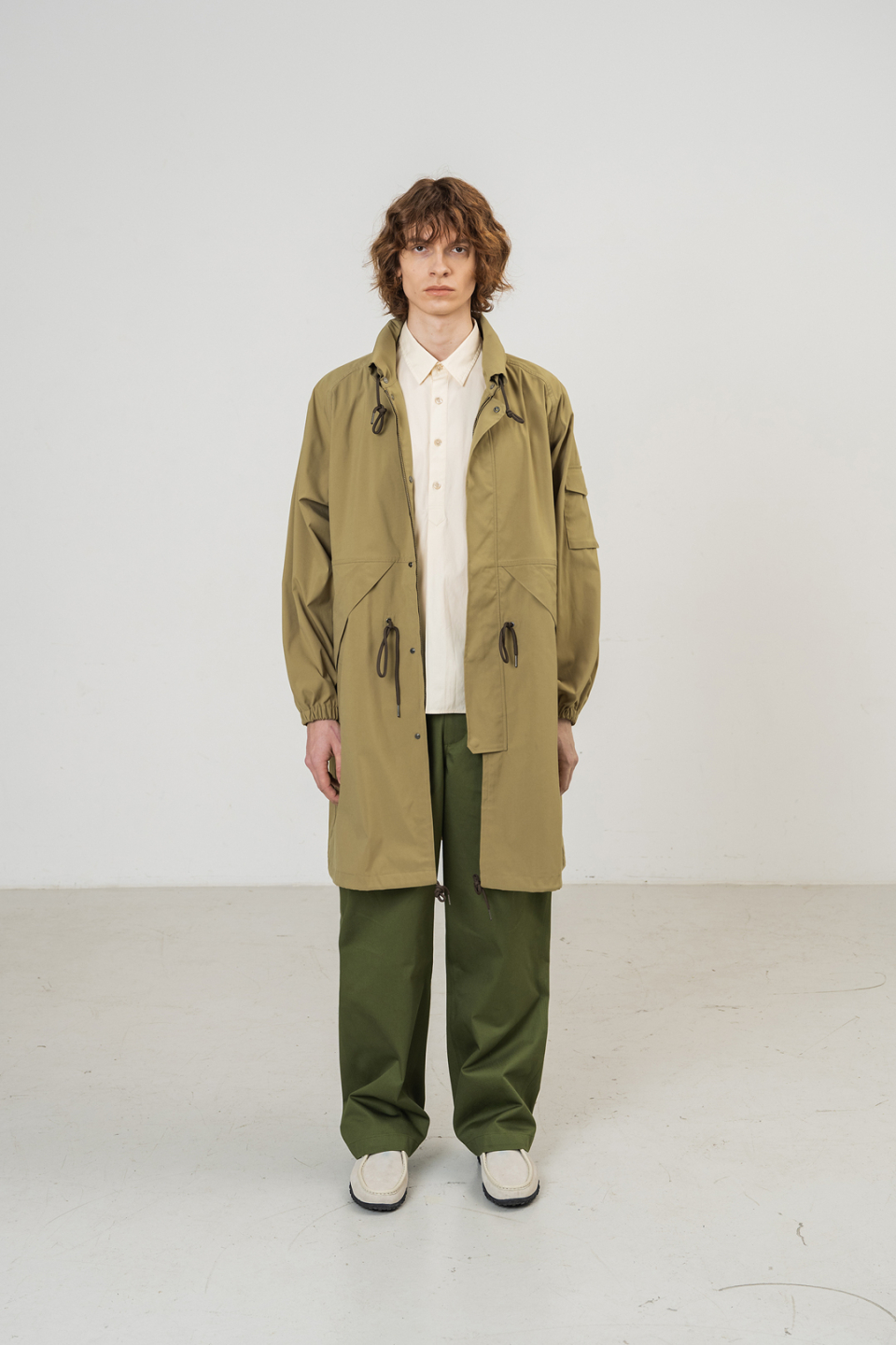 셔터(SHIRTER) BILL PARKA (BEIGE) - 사이즈 & 후기 | 무신사