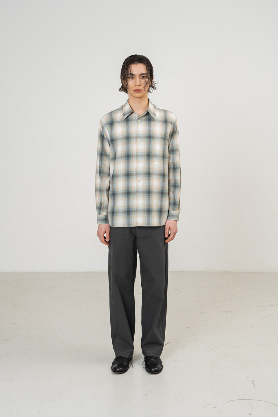 셔터(SHIRTER) NAVONA SHIRT V2 (CHECK GREEN) - 사이즈 & 후기 | 무신사