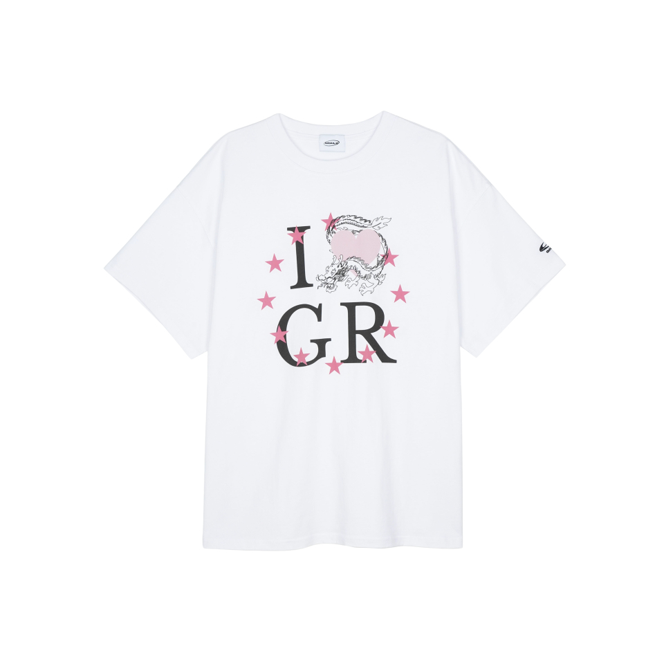 DRAGON LOVE GR T-SHIRTS [WHITE] - 감도 깊은 취향 셀렉트샵 29CM