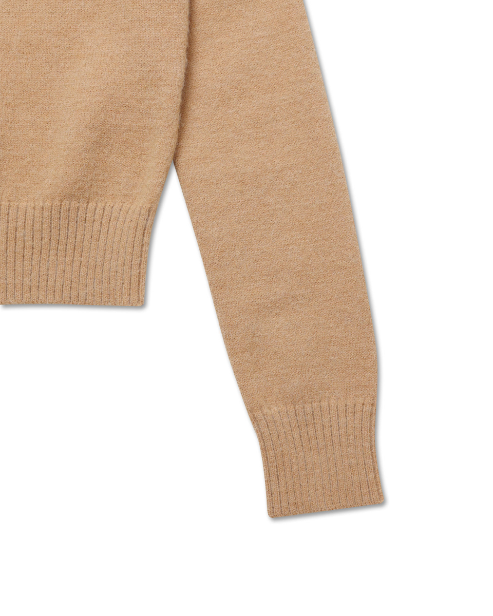 BASIC WOOL KNIT CARDIGAN WARM BEIGE - 감도 깊은 취향 셀렉트샵 29CM