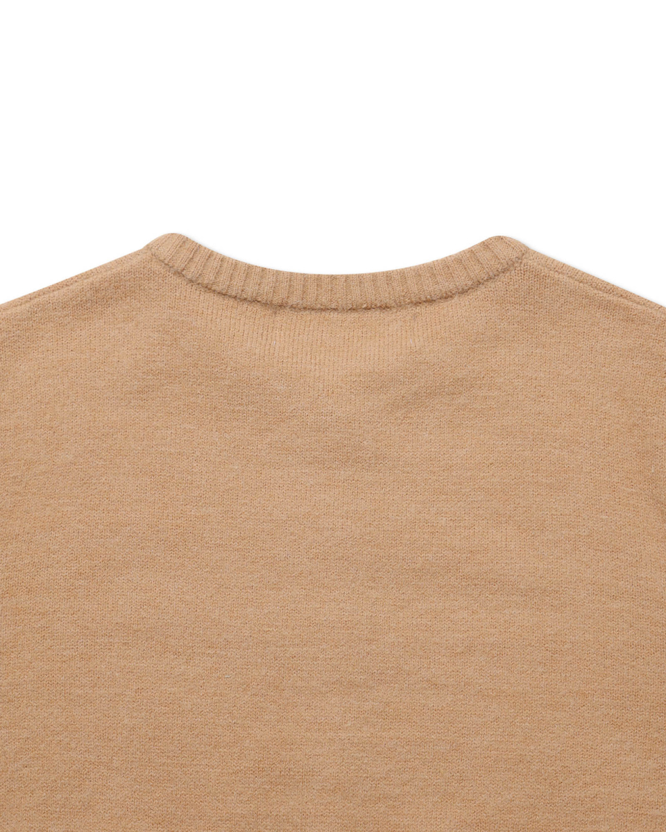 BASIC WOOL KNIT CARDIGAN WARM BEIGE - 감도 깊은 취향 셀렉트샵 29CM