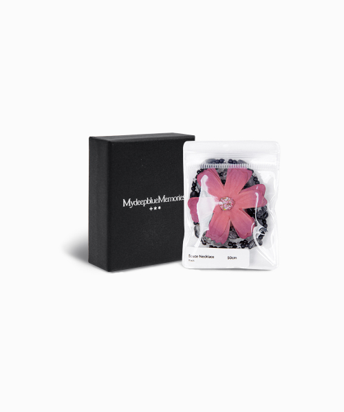 MUSINSA | MY DEEP BLUE MEMORIES Space Necklace in Pink