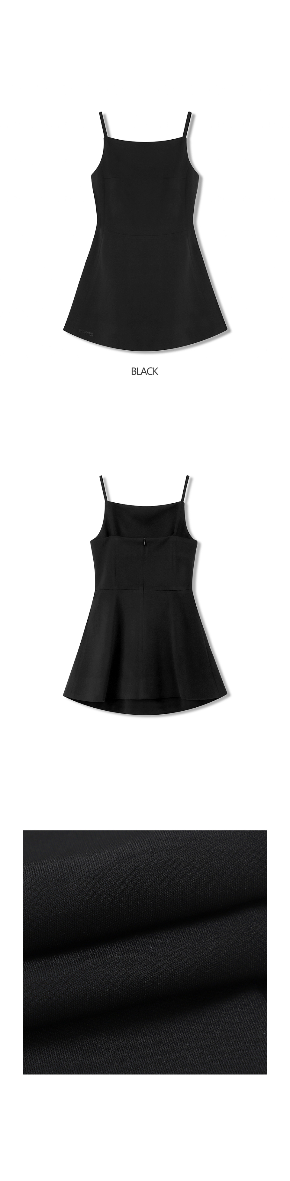 Sie Slender Sleeveless BLACK - 감도 깊은 취향 셀렉트샵 29CM