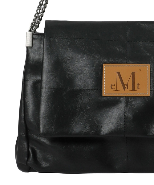 MUSINSA公式 | MUCENT Infinity Leather Chain Shoulder Bag (Unisex)