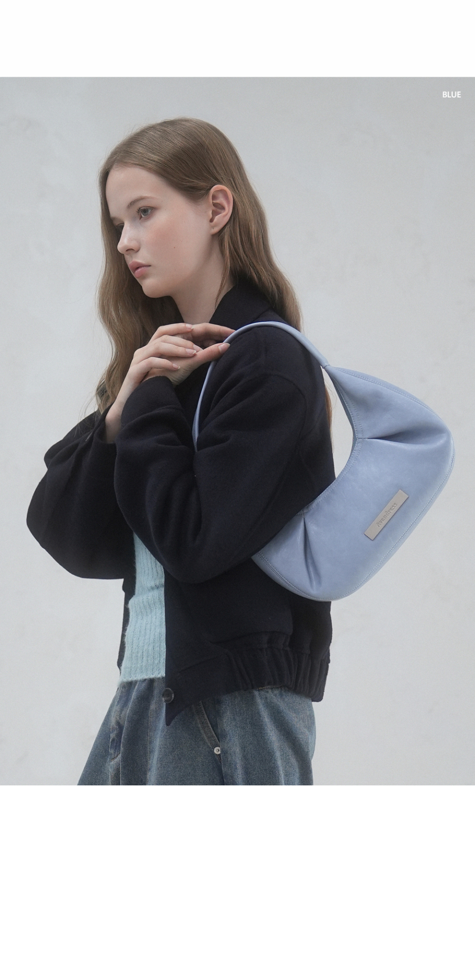 Mini-hole Curve Shoulder Bag - 4COL - 감도 깊은 취향 셀렉트샵 29CM