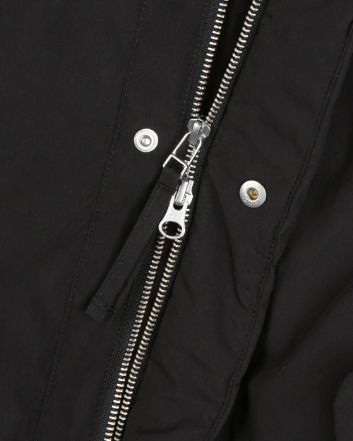 MUSINSA | BESLOW COTTON M65 SHORT DOWN PARKA BLACK