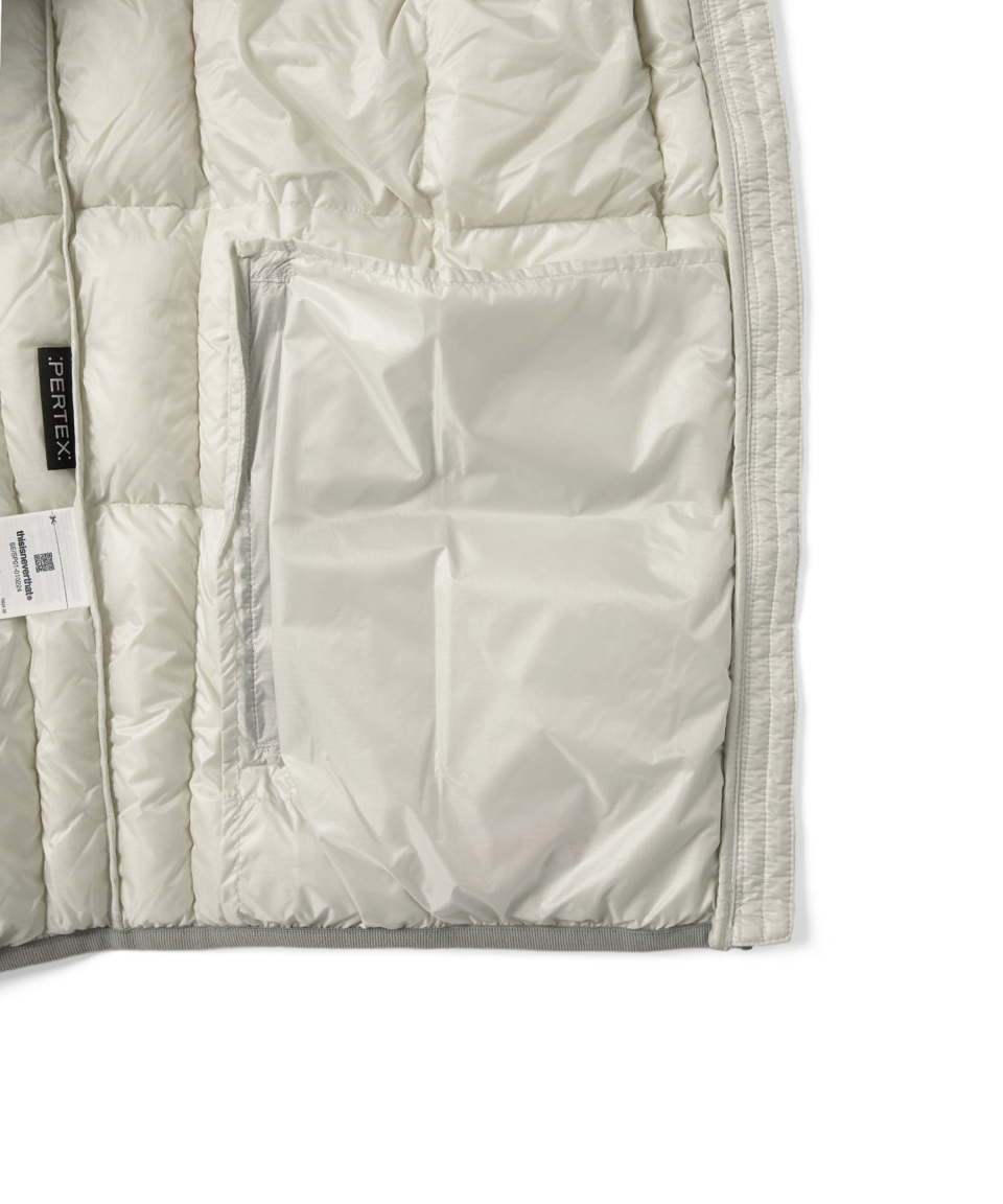 PERTEX Light Down Jacket Ivory - 감도 깊은 취향 셀렉트샵 29CM
