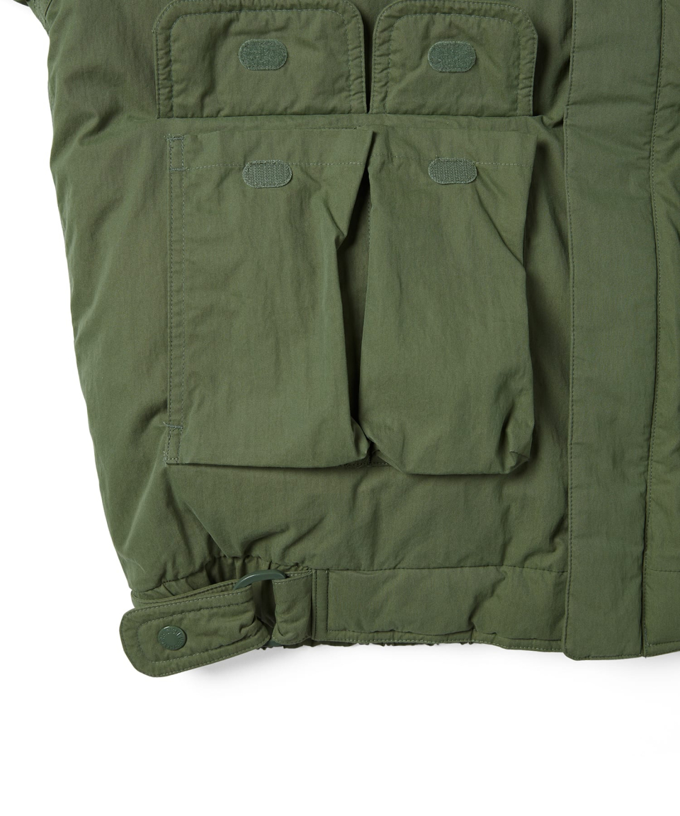 Multi Pocket Down Jacket Green - 감도 깊은 취향 셀렉트샵 29CM