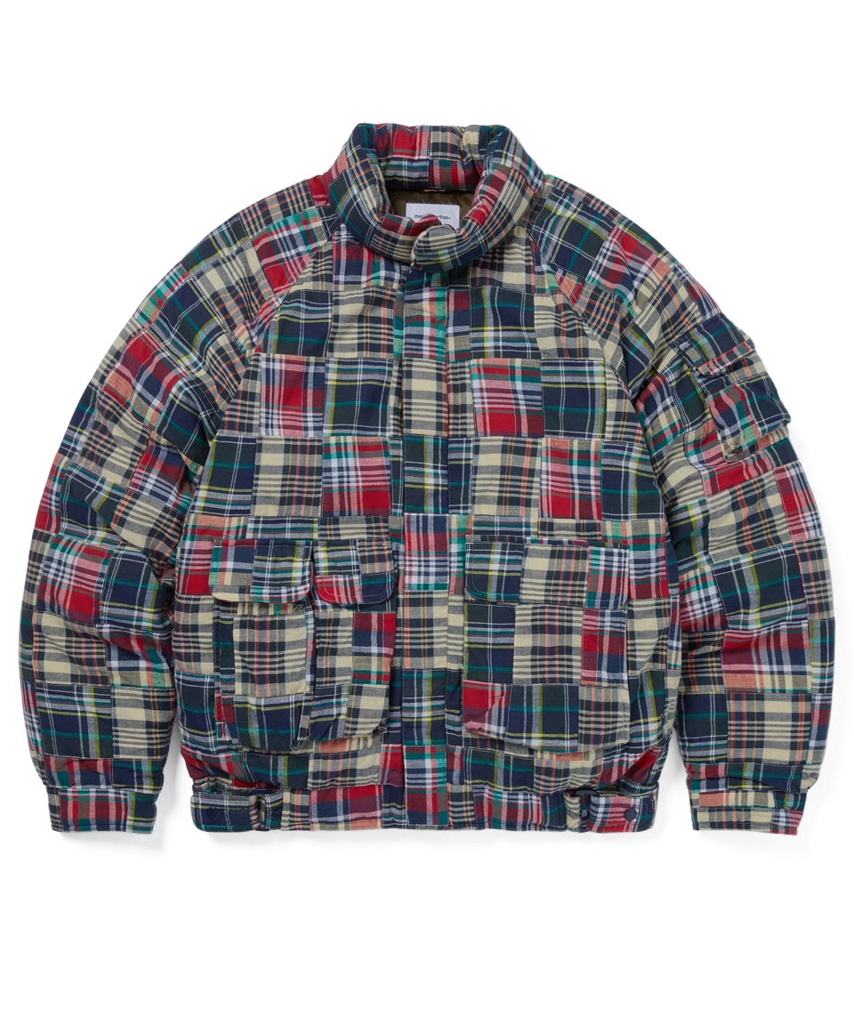 Patchwork Multi Pocket Down Jacket Multi - 감도 깊은 취향 셀렉트샵 29CM