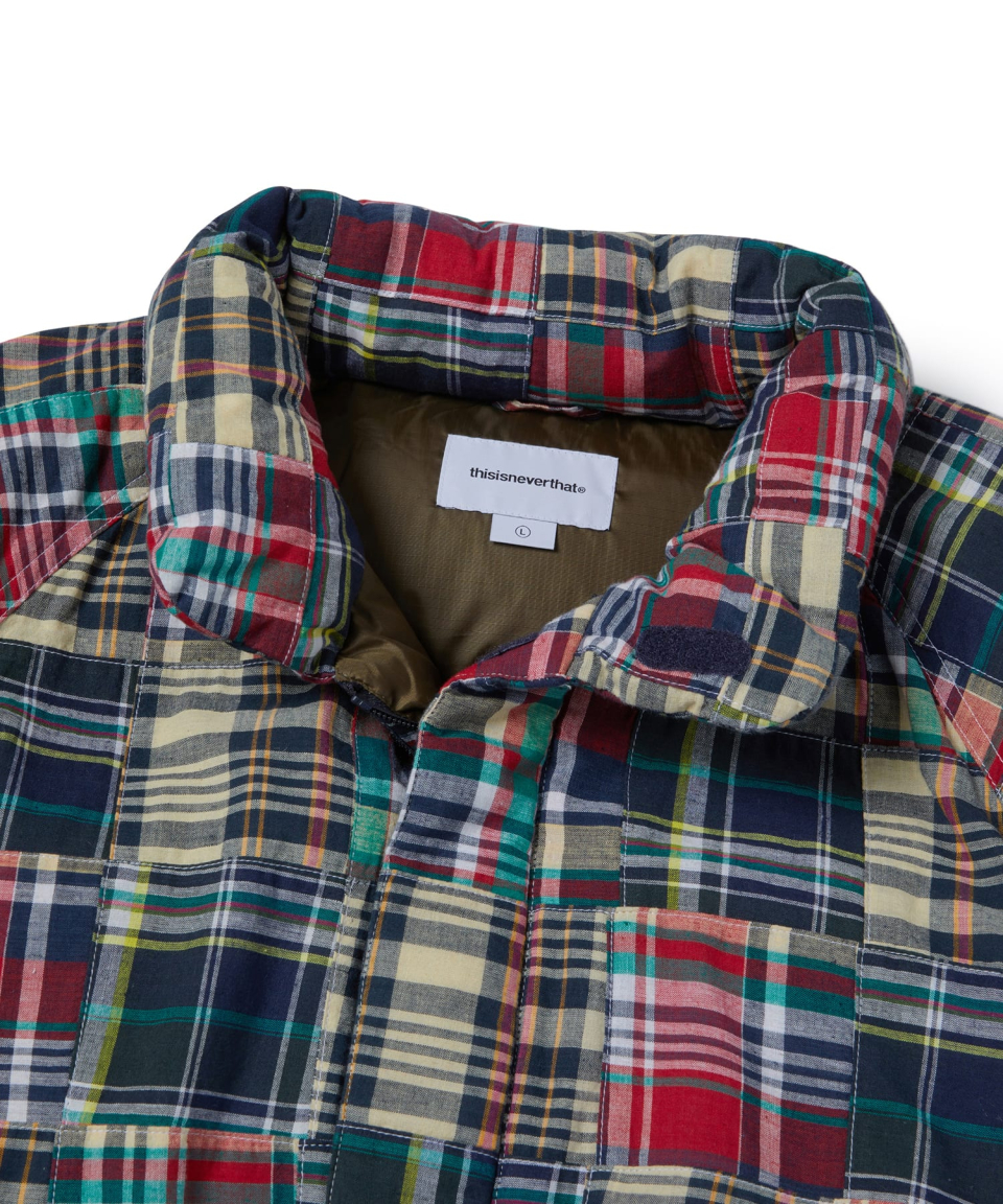 Patchwork Multi Pocket Down Jacket Multi - 감도 깊은 취향 셀렉트샵 29CM