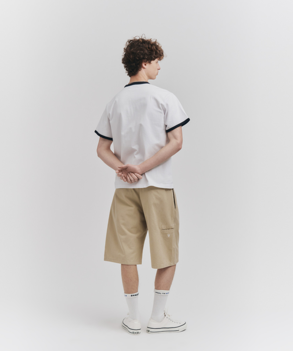 Fido Ringer Half Tee White - 감도 깊은 취향 셀렉트샵 29CM