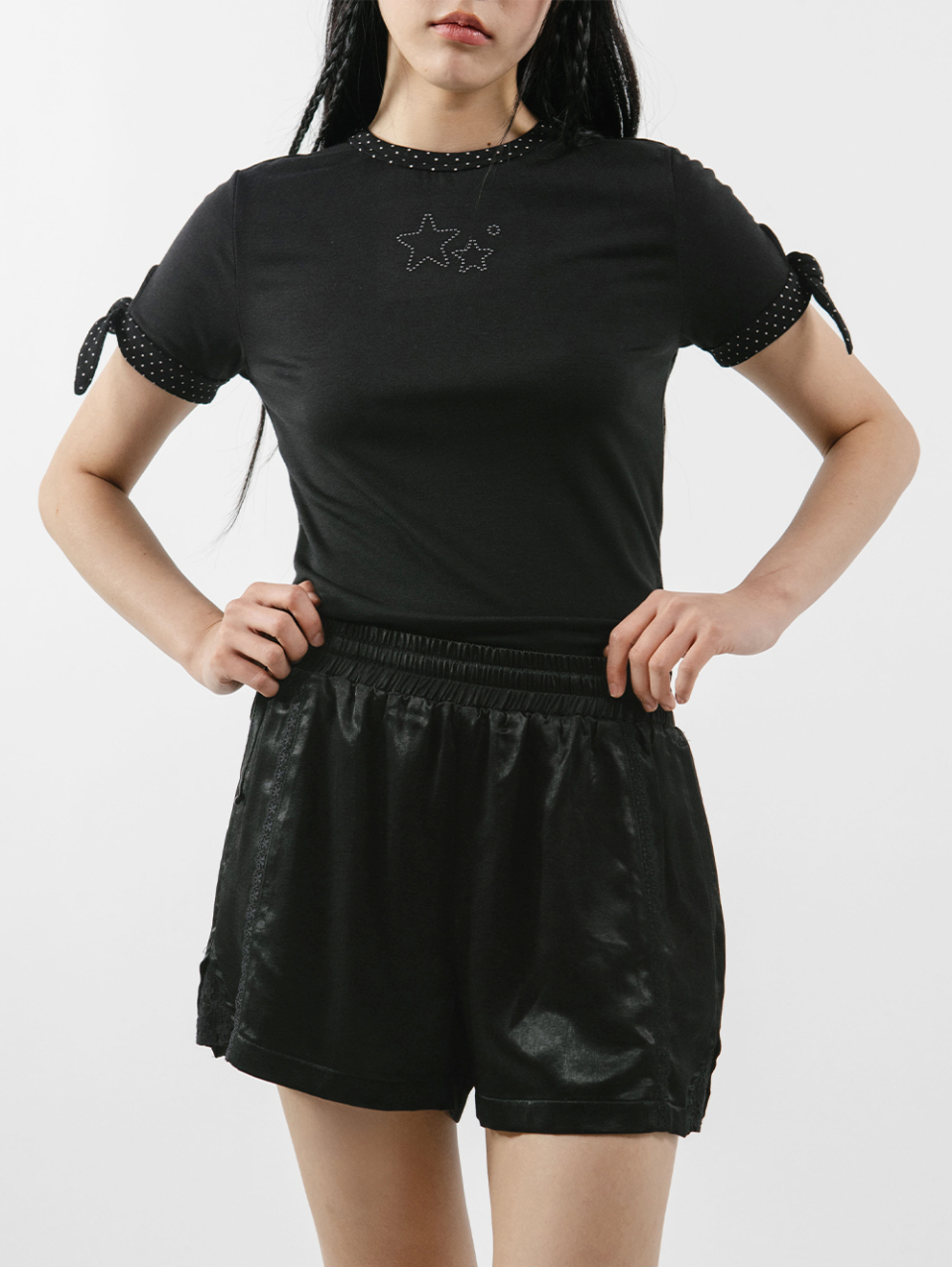 STAR RINGER T-SHIRT [BLACK] - 감도 깊은 취향 셀렉트샵 29CM