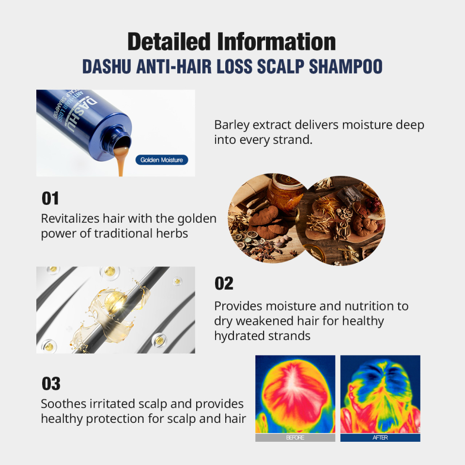 MUSINSA | DASHU Daily Oriental Scalp Gold Shampoo EX 1000ml