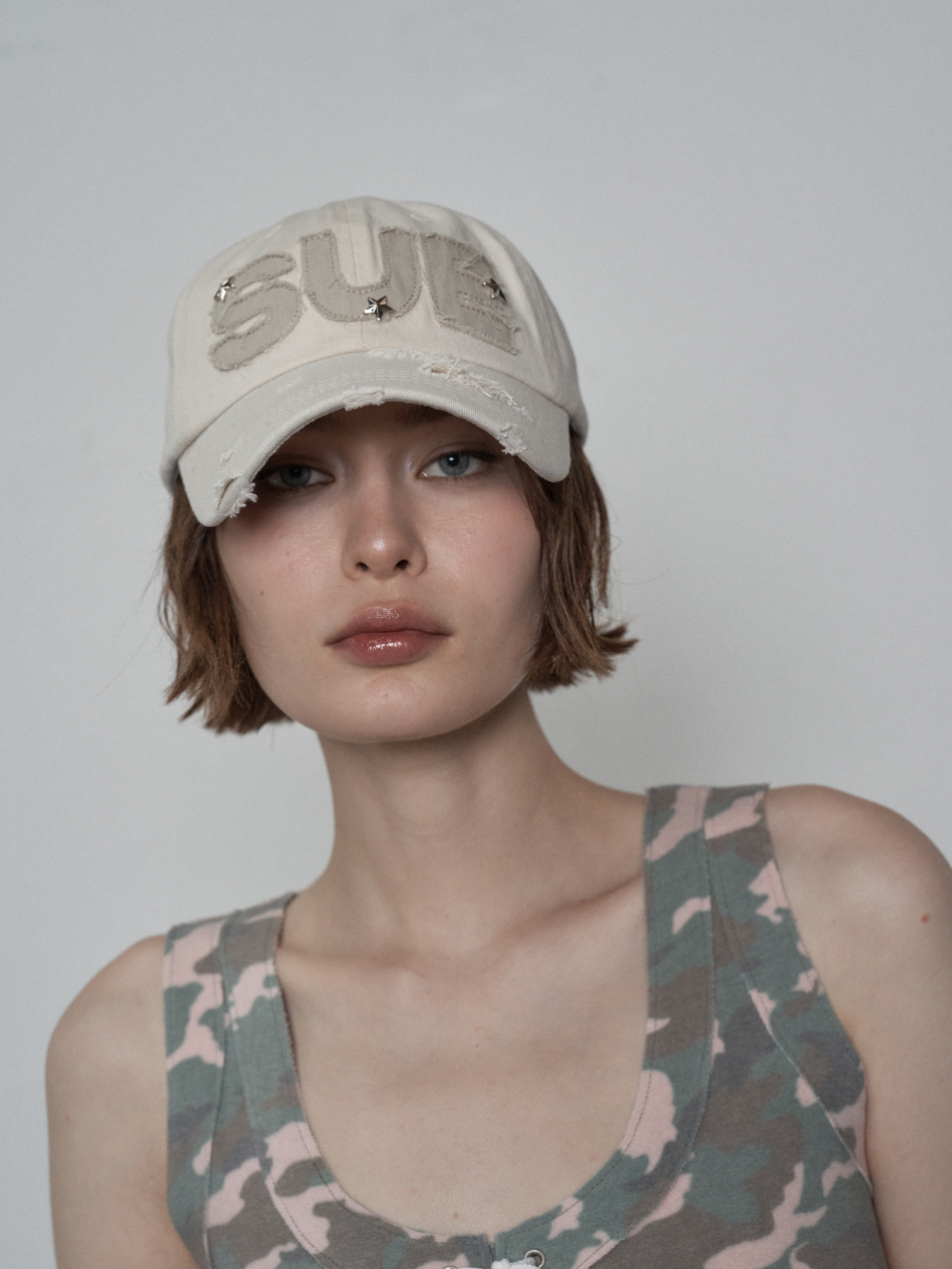 SUE STAR BALL CAP / BEIGE - 감도 깊은 취향 셀렉트샵 29CM