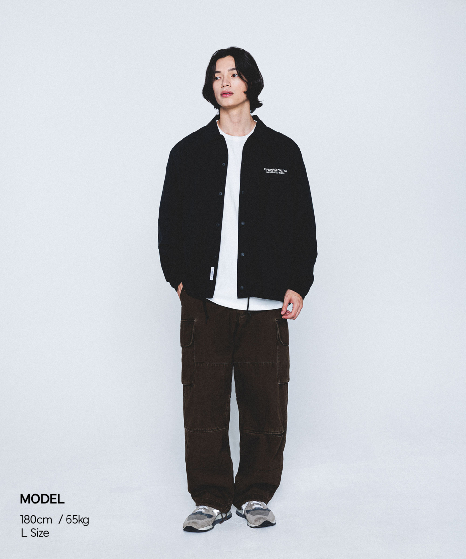 에스피오나지(ESPIONAGE) OCE Logo Coach Jacket Black - 사이즈 & 후기 | 무신사