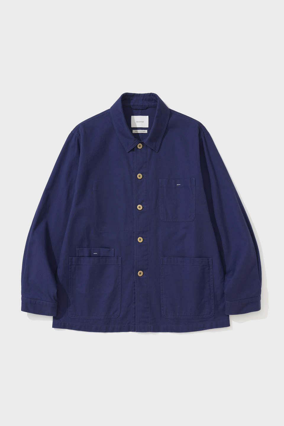셔터(SHIRTER) SERGE FRENCH WORKER JACKET (BLUE) - 사이즈 & 후기 | 무신사
