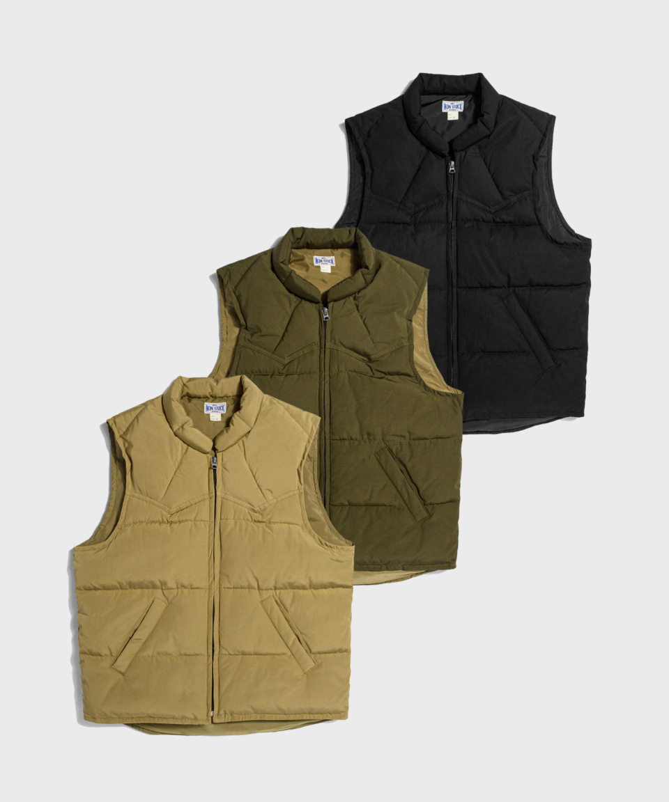 브론슨(BRONSON) Wind Break Quilting Vest Black - 사이즈 & 후기 | 무신사