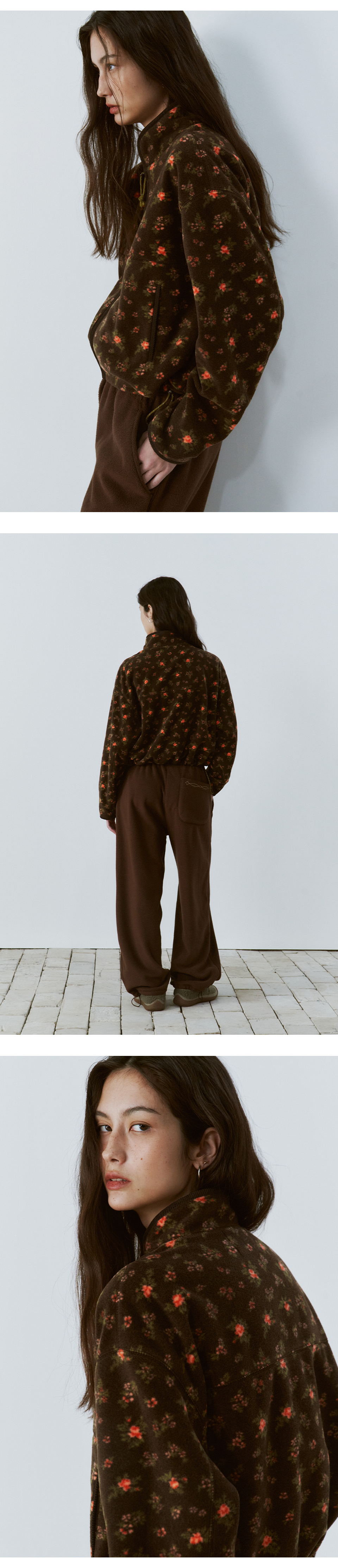 프리터(FRITUR) Soft Fleece Jacket Flower_F254JP08 - 사이즈 & 후기 | 무신사