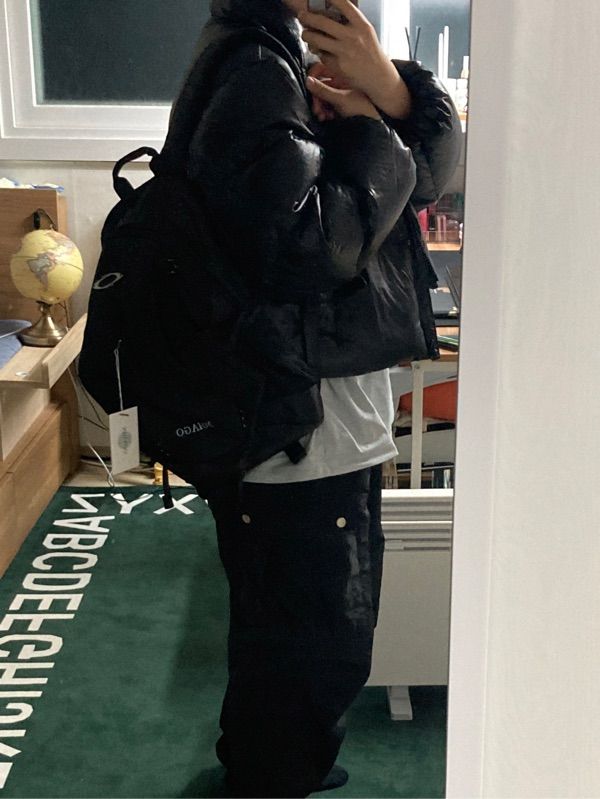 MUSINSA | NOIAGO NOI1090 Multi-logo backpack (black)