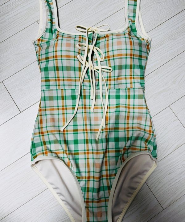 MUSINSA公式 | VIKINI VENDER ARCHECK RIBBON MONOKINI - PASTEL GREEN