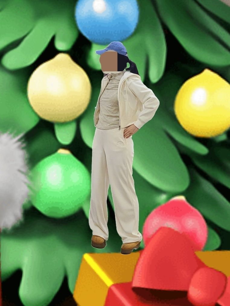 MUSINSA | WACKY WILLY Women's Striped Long Sleeve T-Shirt Navy