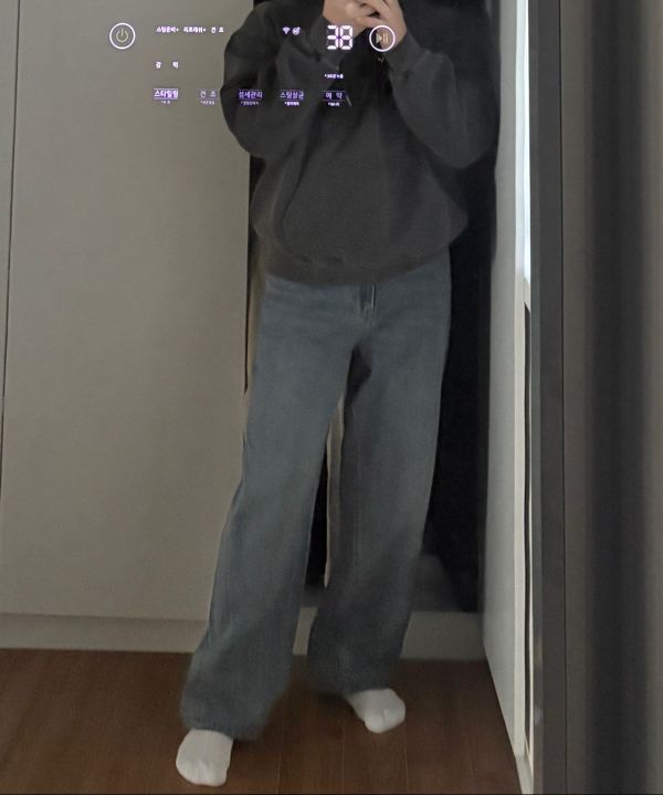 MUSINSA | BESLOW [Bislow X Kaneitei] TWIST SEAM DENIM PANTS BLACK BROWN