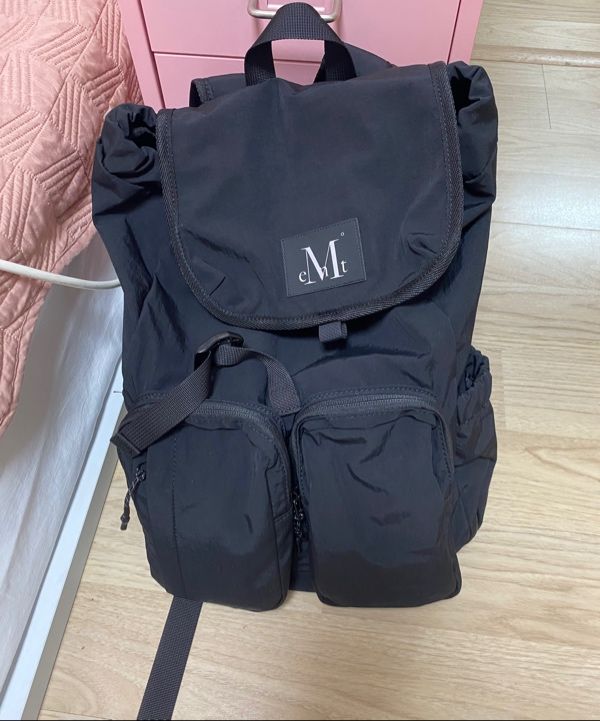 MUSINSA公式 | MUCENT Plen 2 Pocket Nylon Big Backpack (Unisex)