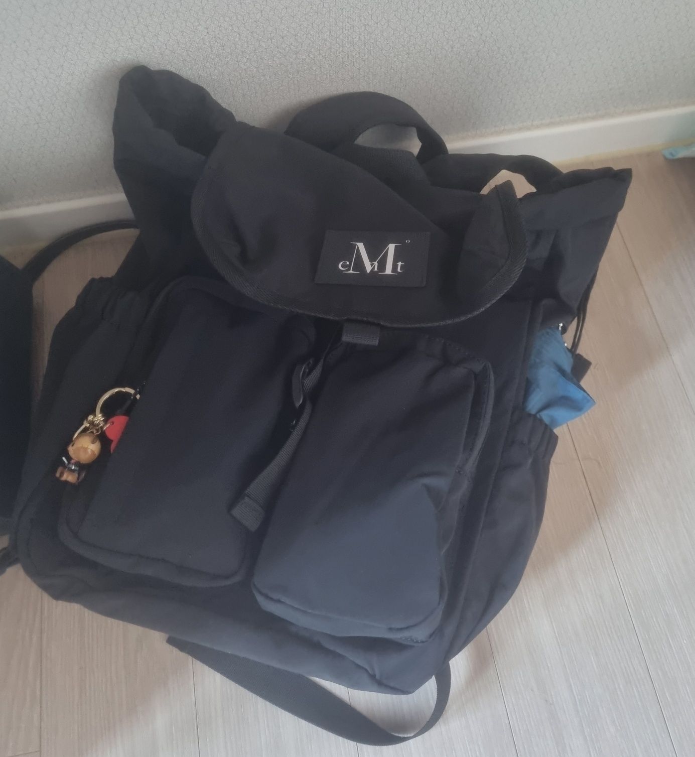 MUSINSA公式 | MUCENT Plen 2 Pocket Nylon Big Backpack (Unisex)