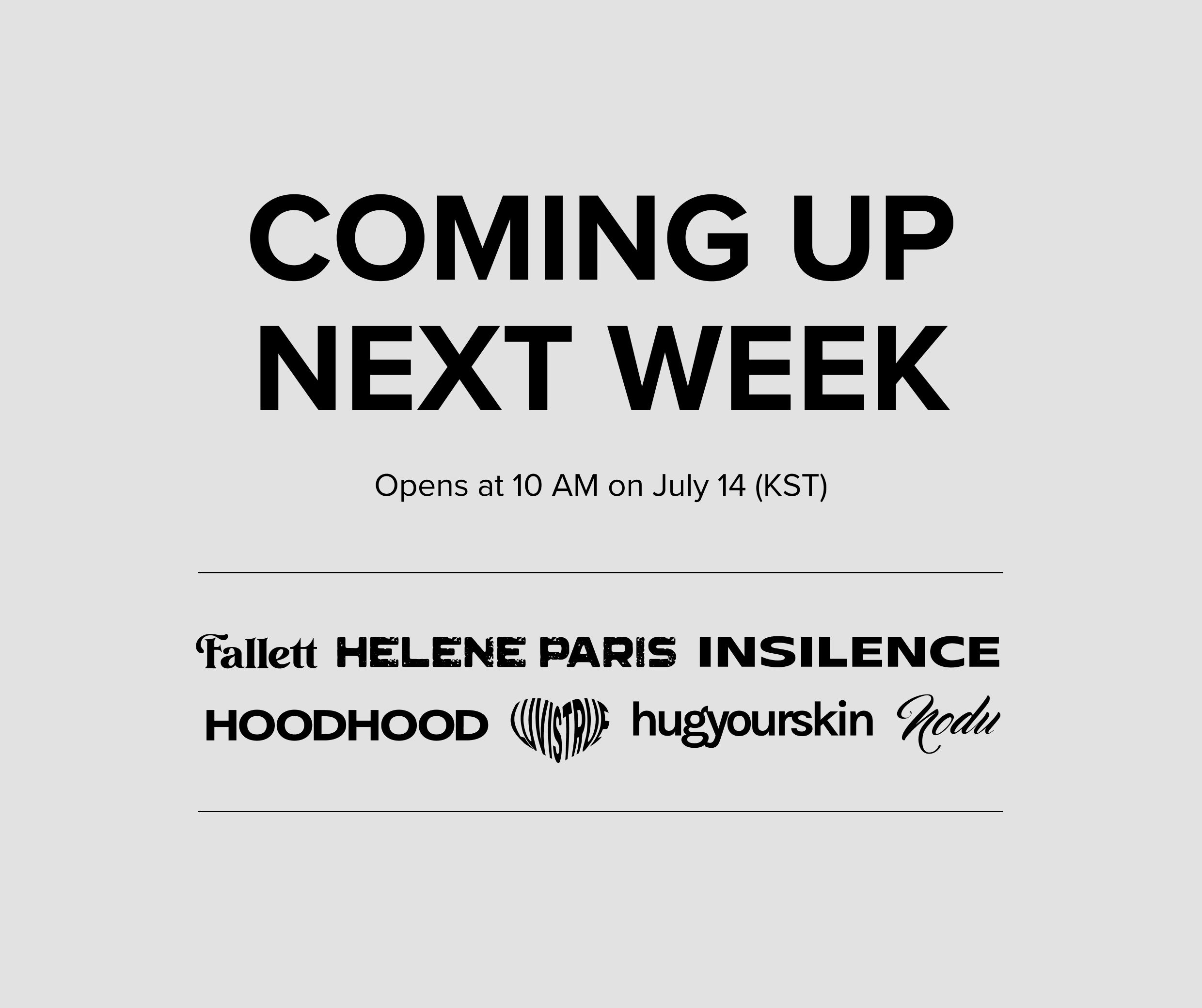 MUSINSA | Weekly Picks Vol.4: Brands You Can't Miss