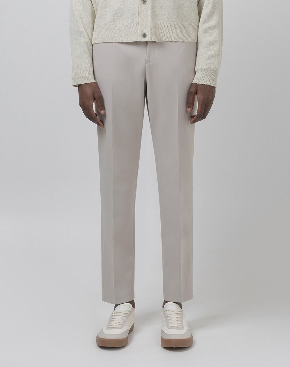 MUSINSA | WORK ON BODY OFF WOBO Zero Slacks - Sand Beige