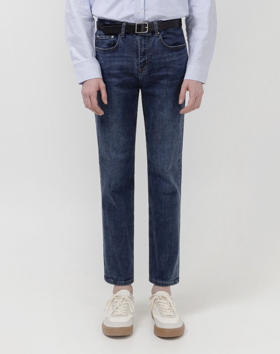 MUSINSA | WORK ON BODY OFF WOBO OFF DENIM - DEEP BLUE