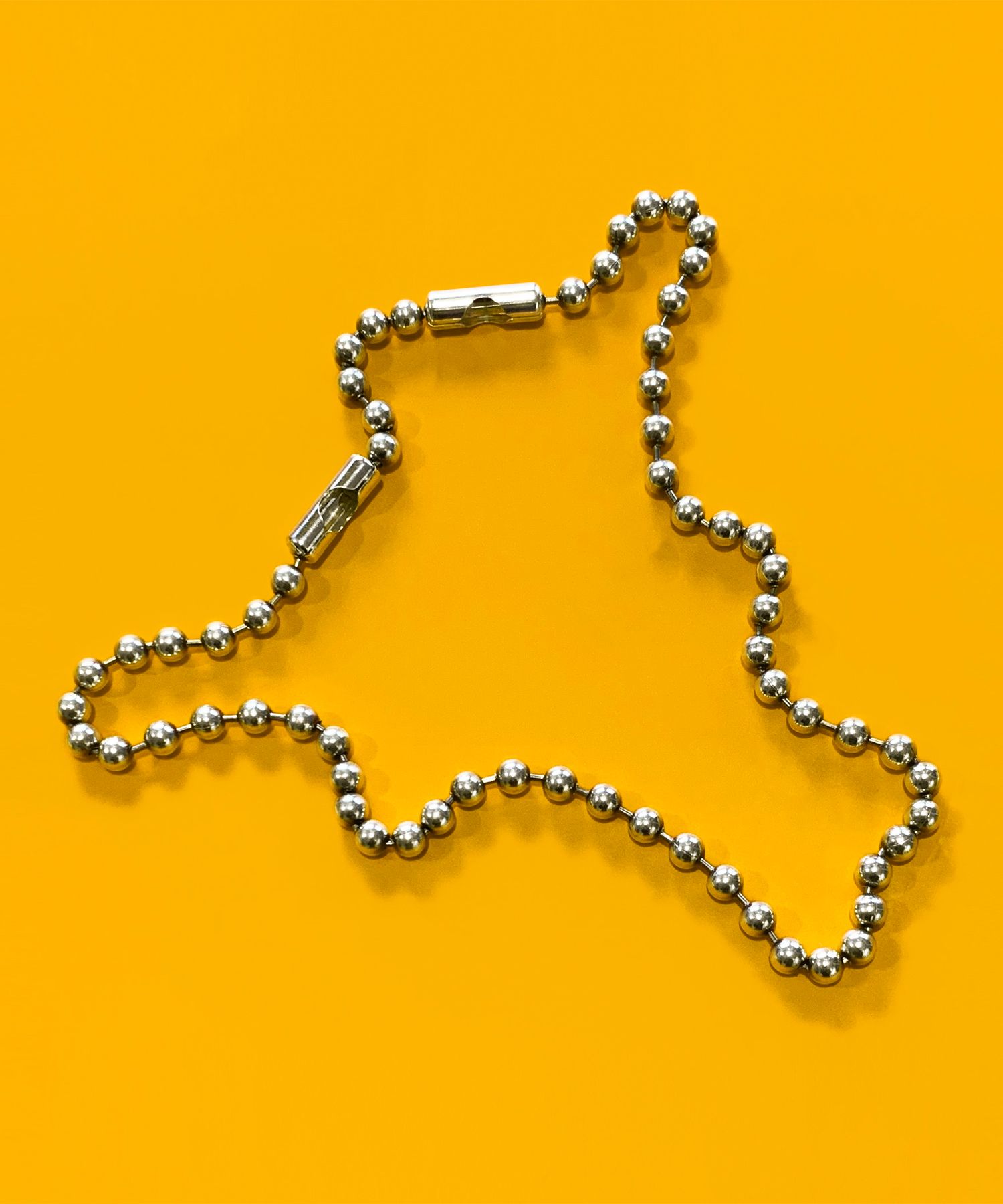 MUSINSA | LA MER MA MAISON Silver Ball Chain Necklace