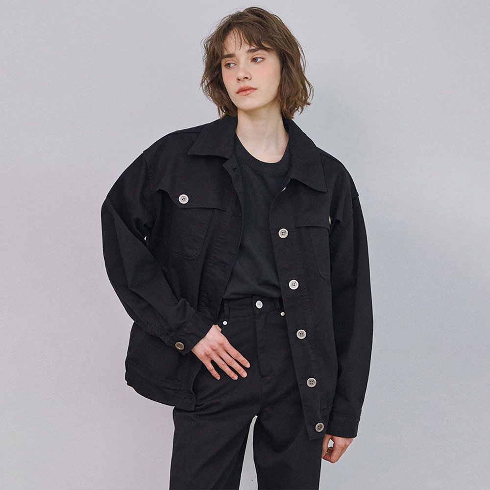 MUSINSA | MARROT Western Work Jacket_Black