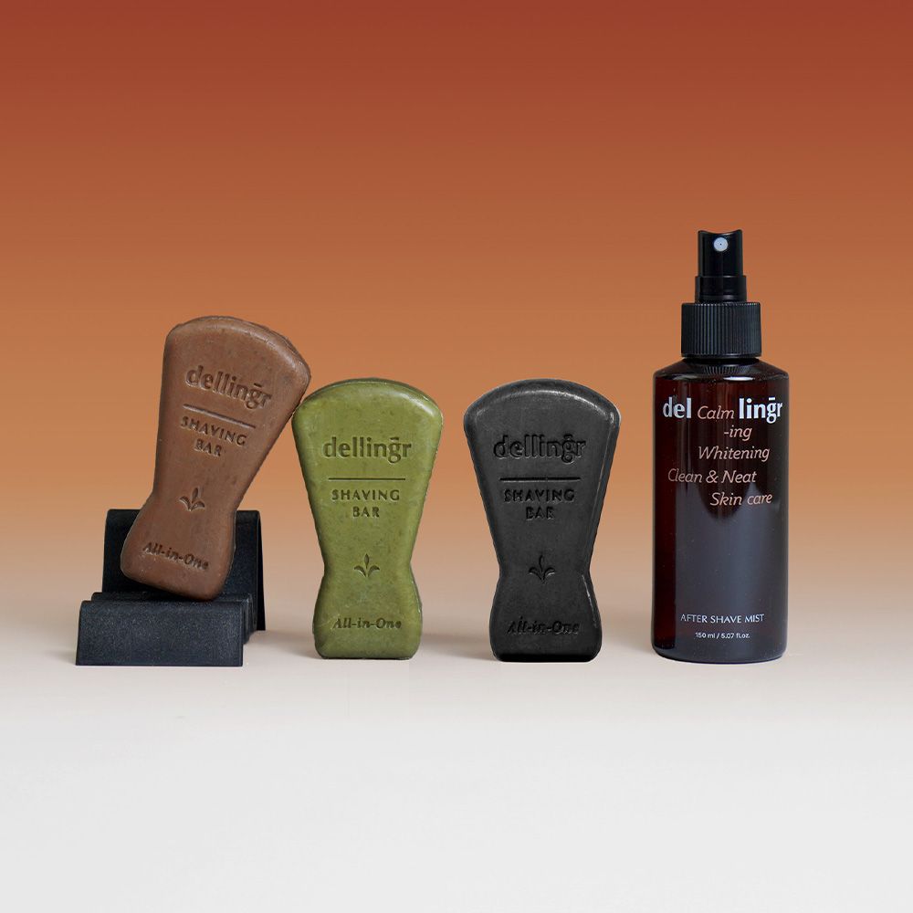 MUSINSA | DELLINGR All-in-one Shaving Starter Kit (Bifida/Cica/Acne)