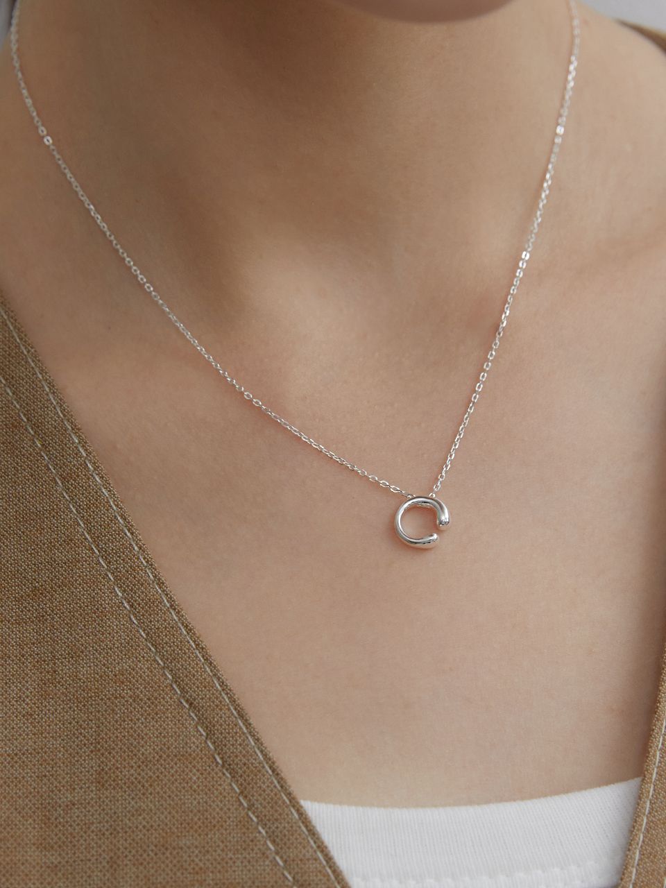 MUSINSA公式 | GETMEBLING [silver925] Unique Bold Ring Necklace