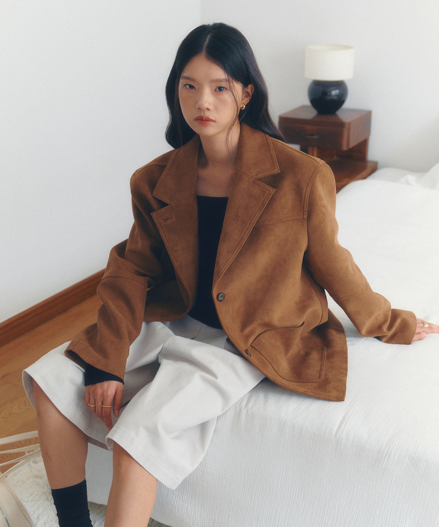 MUSINSA | SSEMI CLASSIC SUEDE BLAZER(CA)