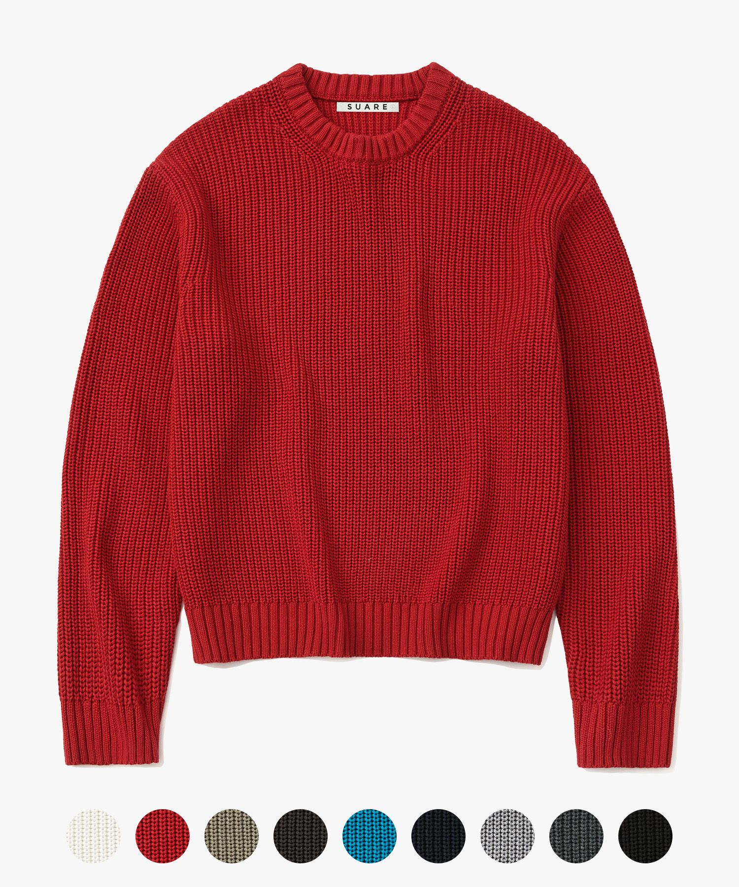 MUSINSA | SUARE (Global) Washable Cropped Hacci Knit - 9 COLOR