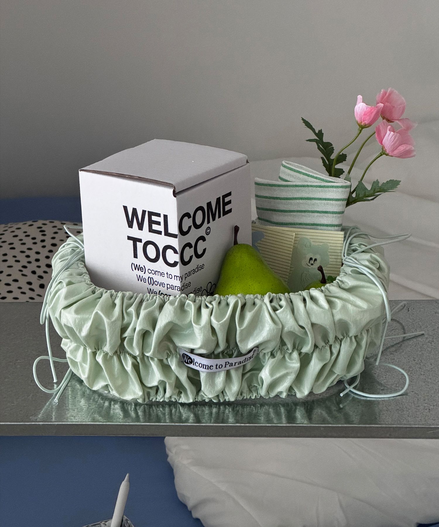 MUSINSA | WELCOME TO CCC PokiPoki Box (Peppermint) storage box