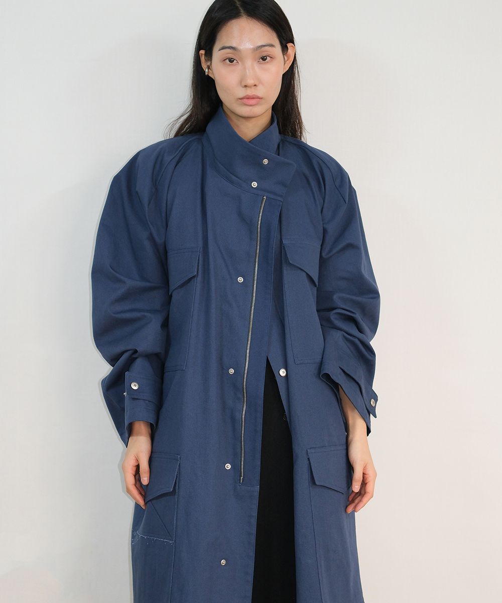 MUSINSA公式 | LOVE CRAZY WILD MAN アンベロープパーカー ジャンパー ネイビー