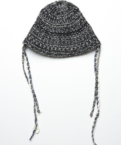 MUSINSA公式 | THE GREATEST String Bucket Black White