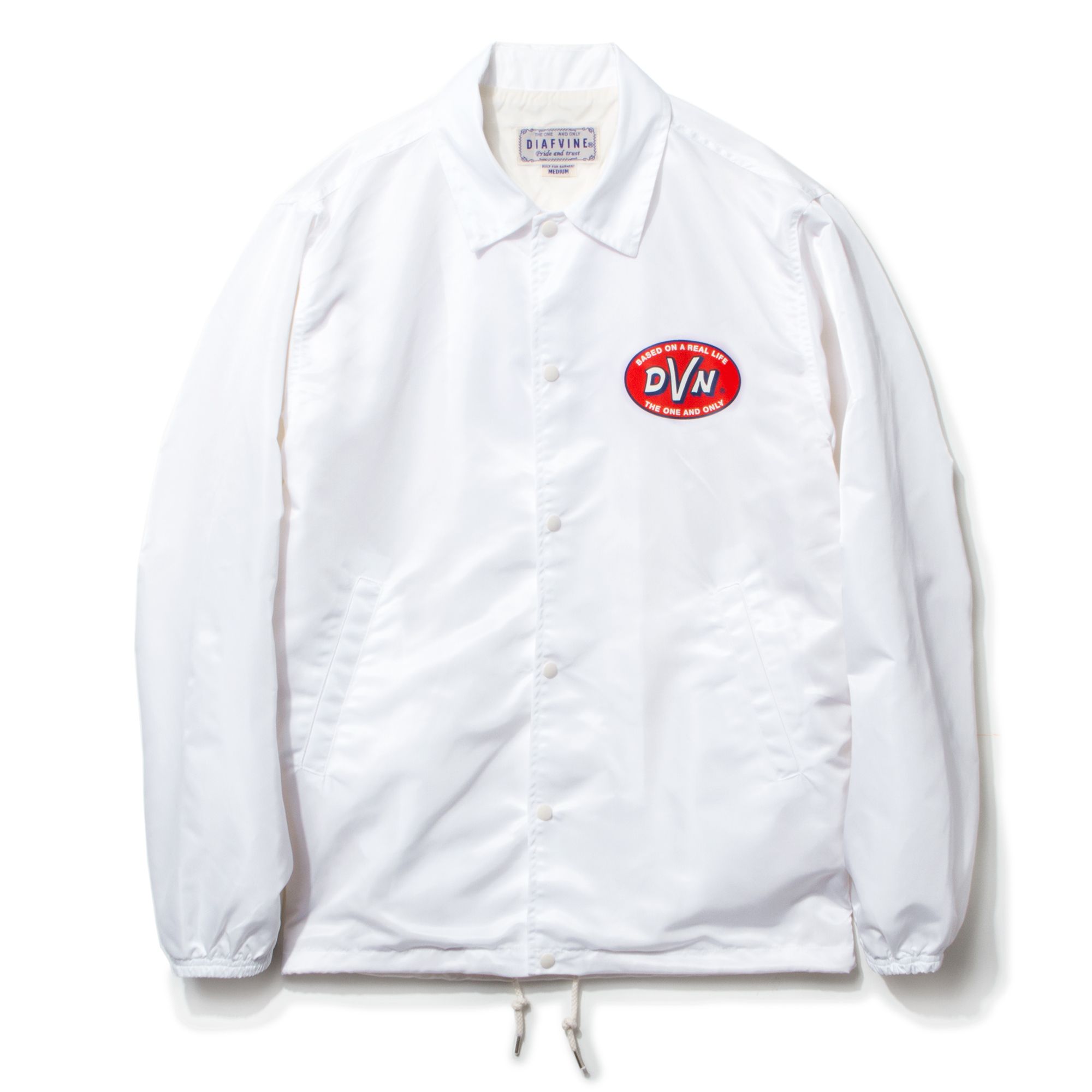 MUSINSA | DIAFVINE DV. LOT435 DVN NYLON COACH JKT -WHITE-