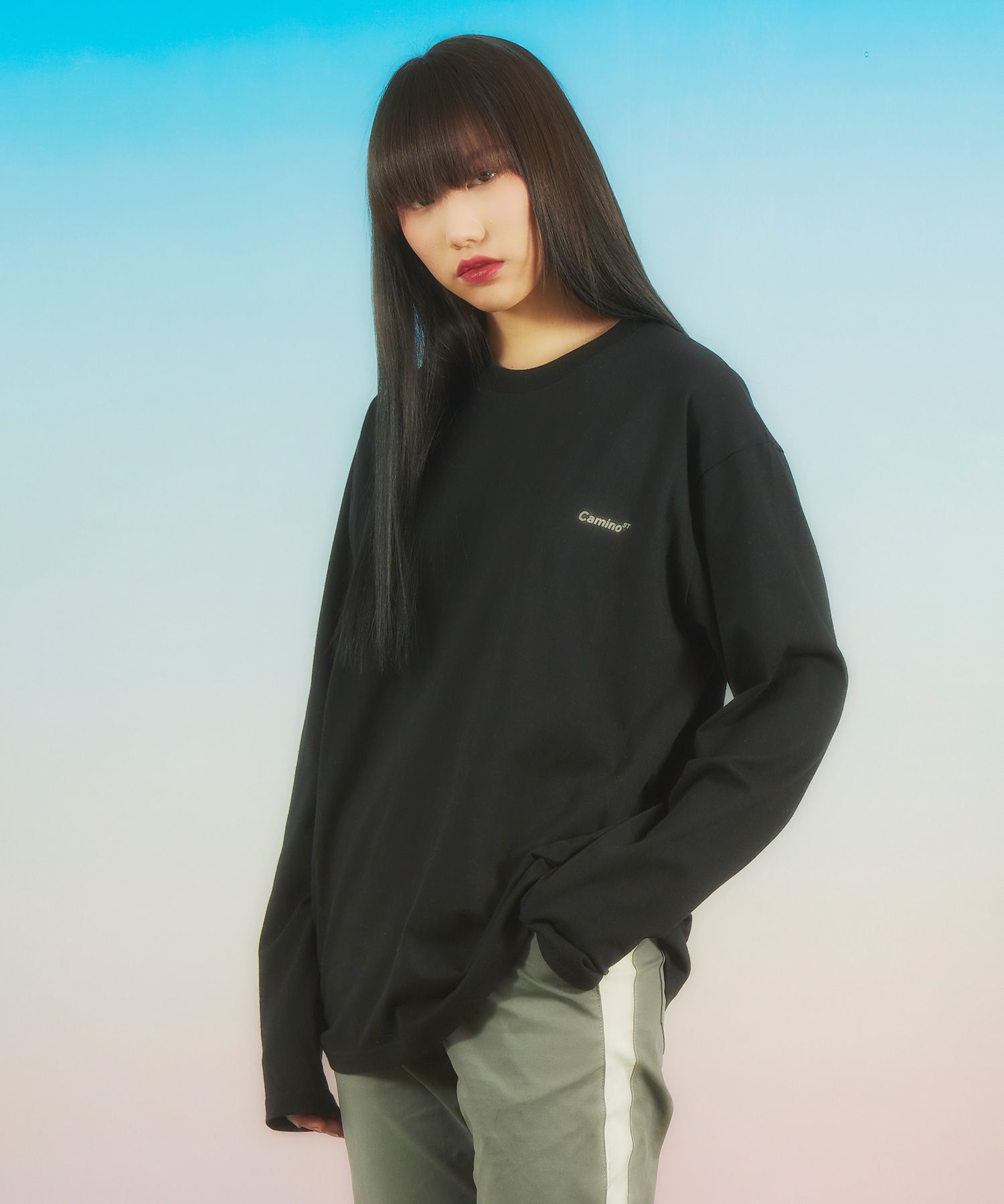 MUSINSA | CAMINO Camino Street 2018S/S Unisex Basic Tee Black