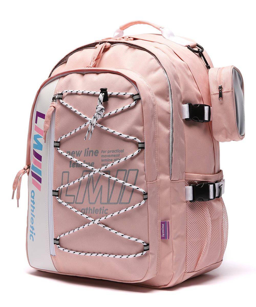 MUSINSA公式 | LEMINE Half Pocket Backpack Reflect (PK)