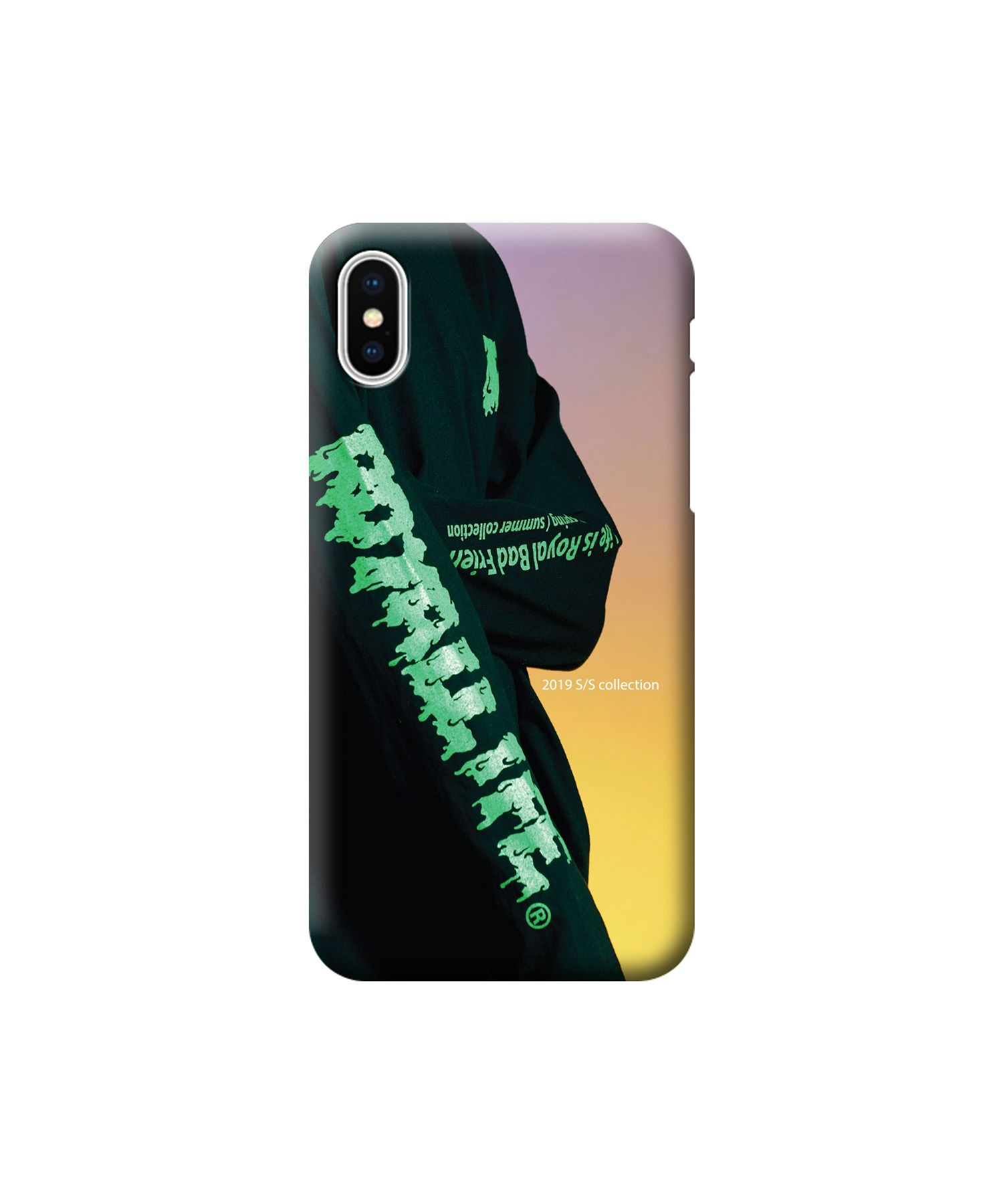 MUSINSA | ROYALLIFE RLIC407 GRIME LOGO PHONE CASE