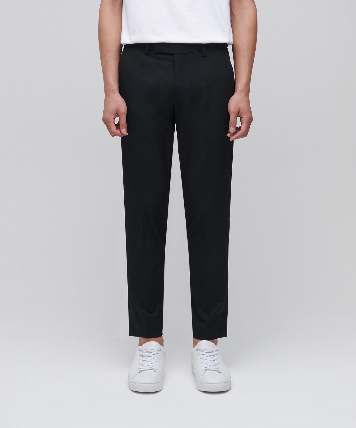 MUSINSA | MUSINSA STANDARD HIDDEN ELASTIC WAISTBAND SKINNY CROPPED ...