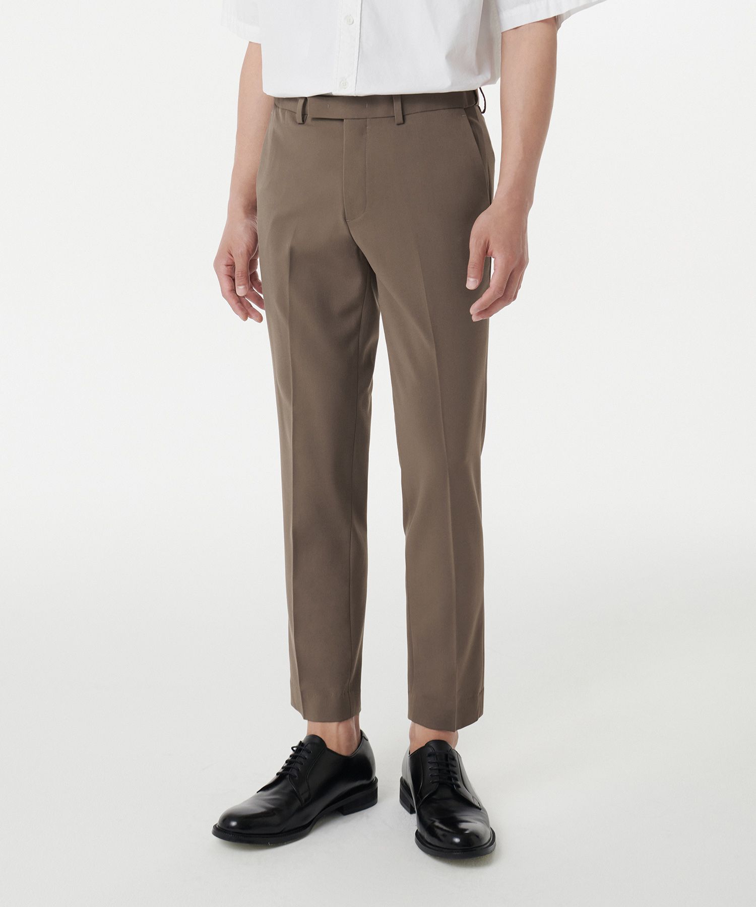 MUSINSA | MUSINSA STANDARD TAPERED HIDDEN ELASTIC WAISTBAND CROPPED ...