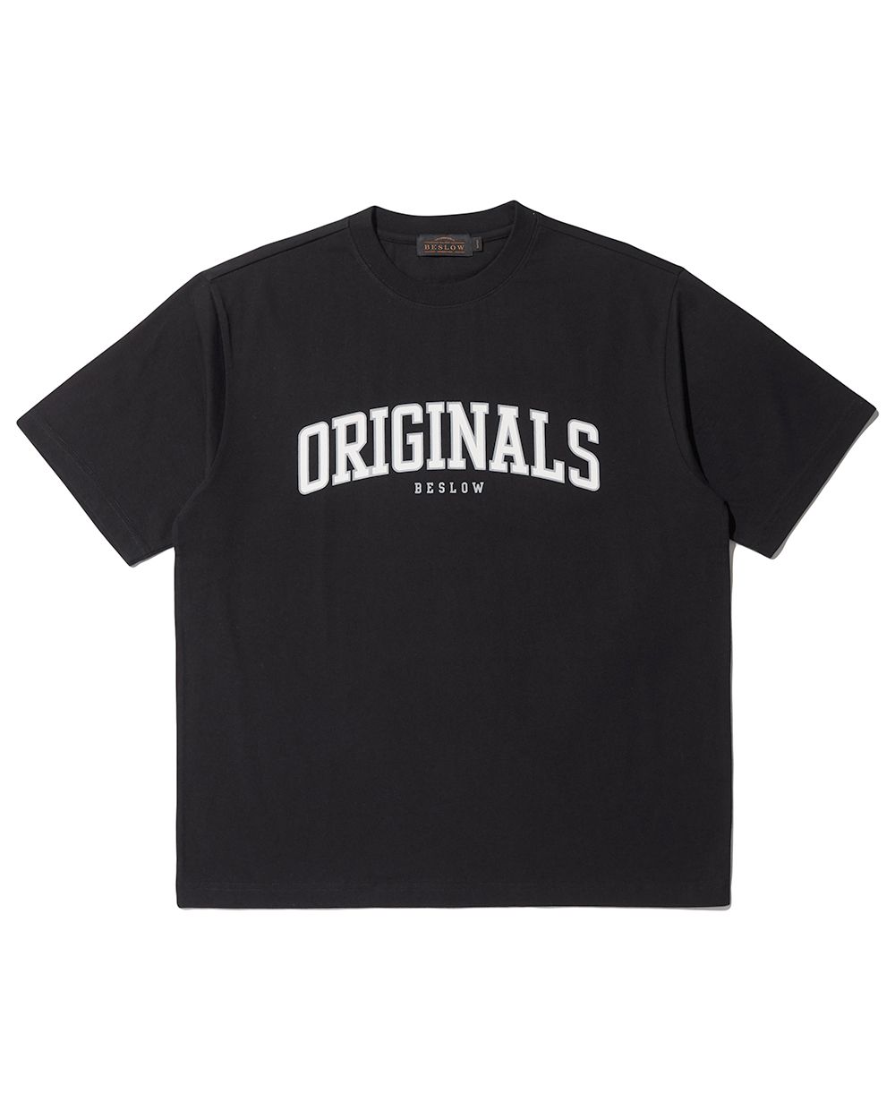 MUSINSA | BESLOW [ORIGINALS] ARC LOGO T-SHIRT_BLACK