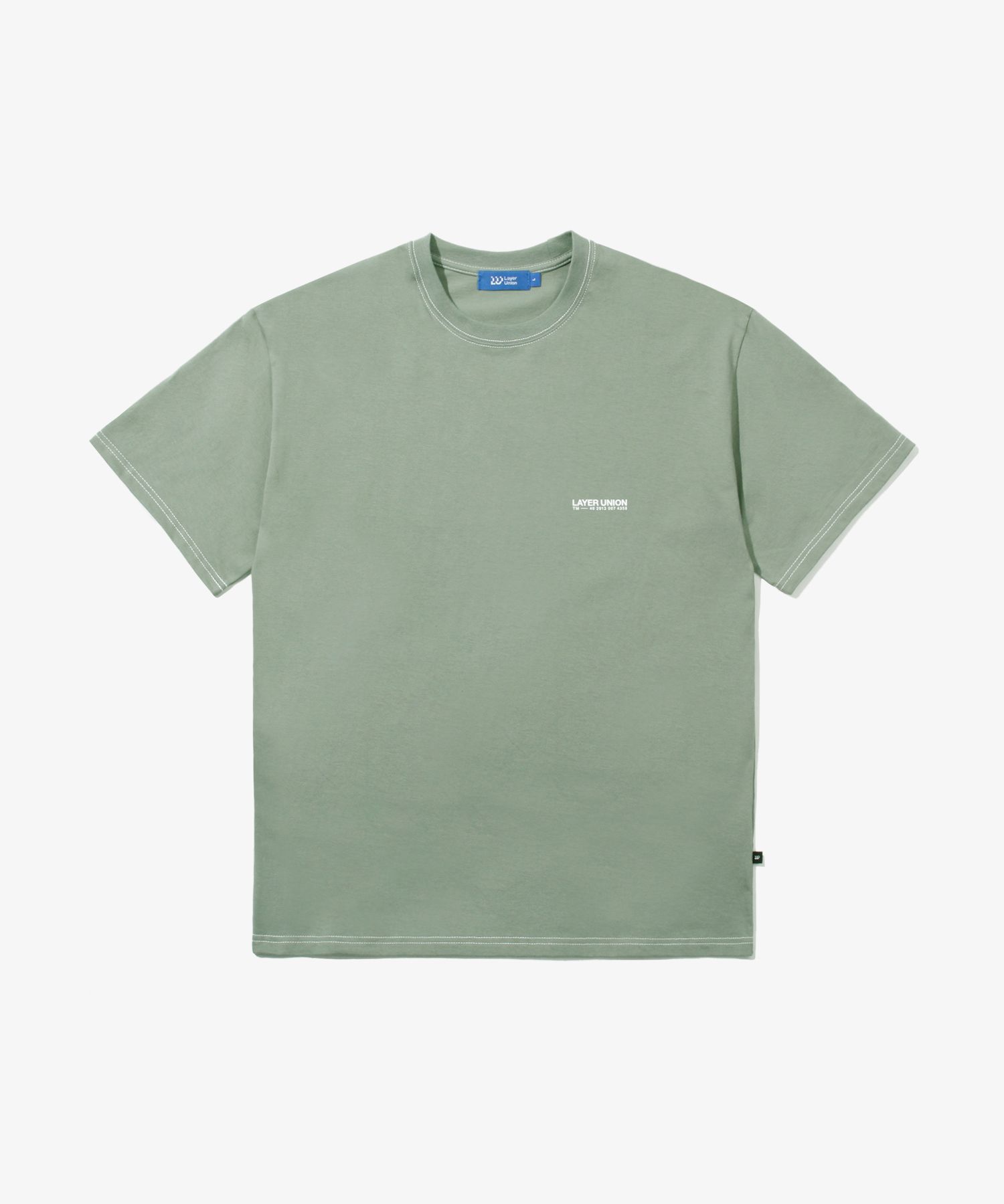 MUSINSA公式 | LAYER UNION BASIC ST S/S TEE LIGHT GREEN