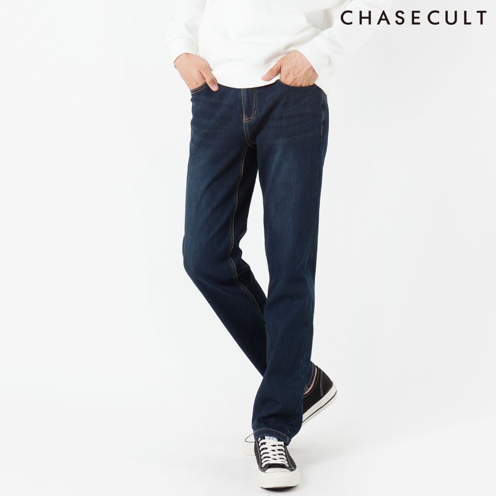 MUSINSA | CHASECULT Men's Bonding Hidden Banding Comfort Denim Pants-KFZK2304D0N