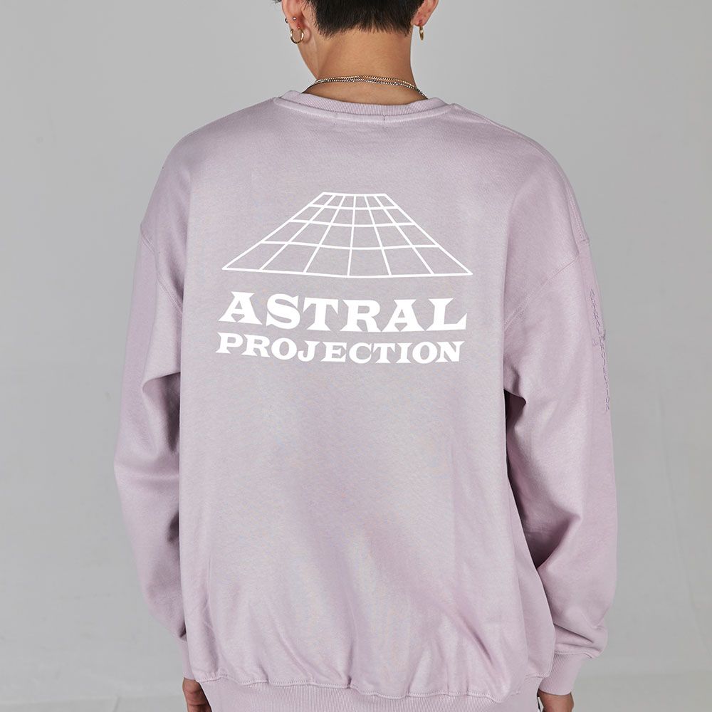 MUSINSA | ASTRAL PROJECTION Matrix Logo Man to Man_Lavender